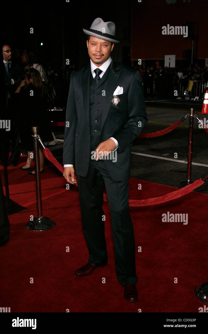 Apr 30, 2008 - Hollywood, California, USA - Actor TERRENCE HOWARD ...