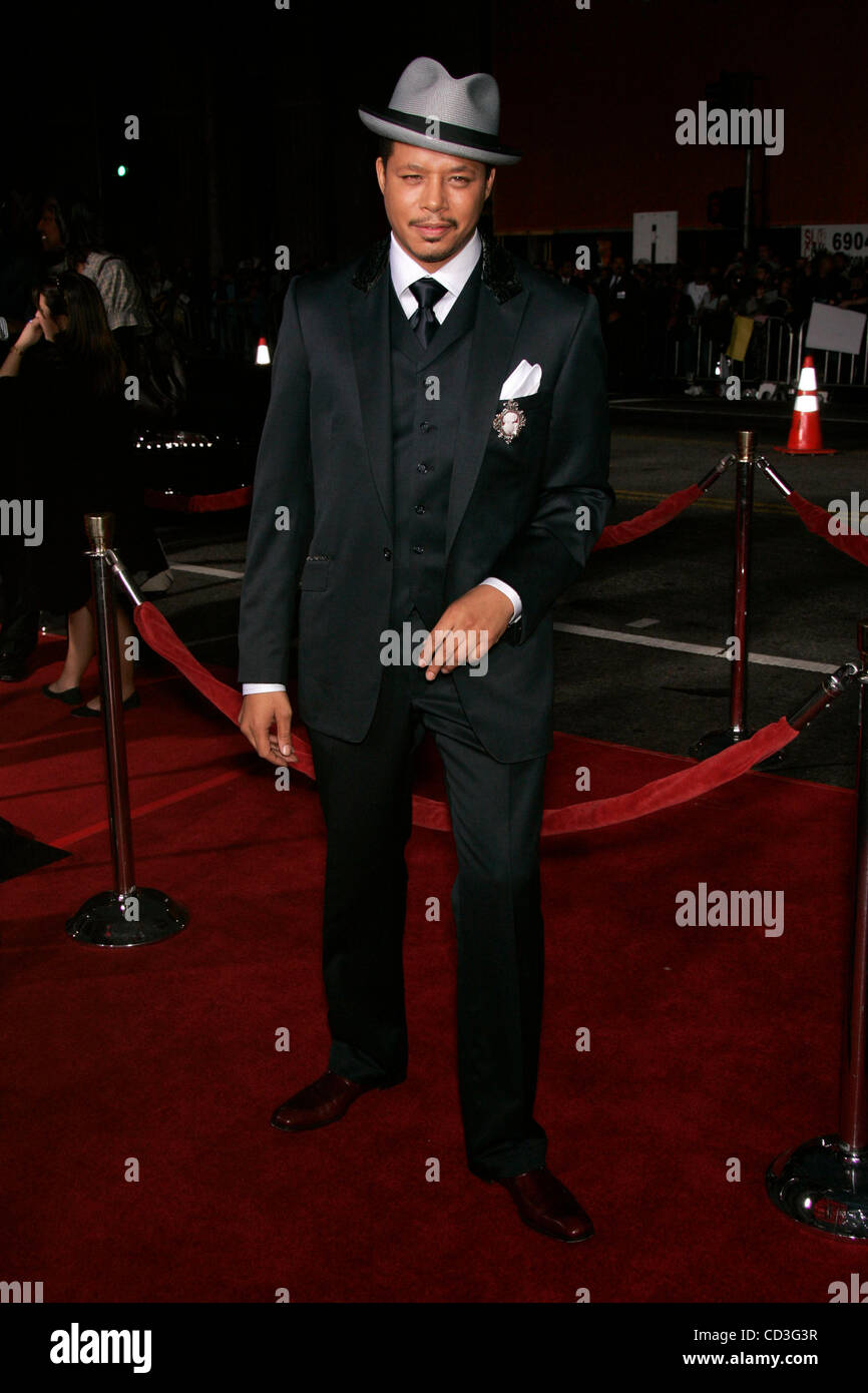 Apr 30, 2008 - Hollywood, California, USA - Actor TERRENCE HOWARD ...