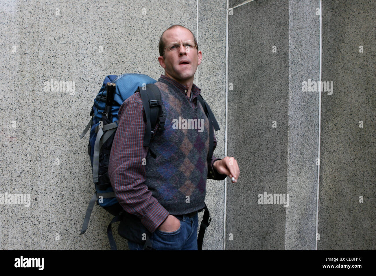 Actress Uma Thurman's alleged stalker Jack Jordan who is on trial today ...