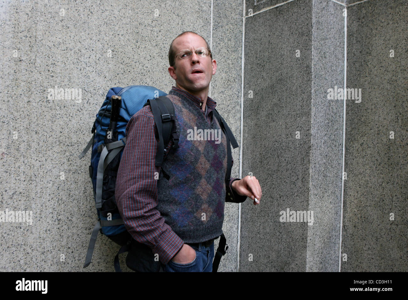 Actress Uma Thurman's alleged stalker Jack Jordan who is on trial today ...