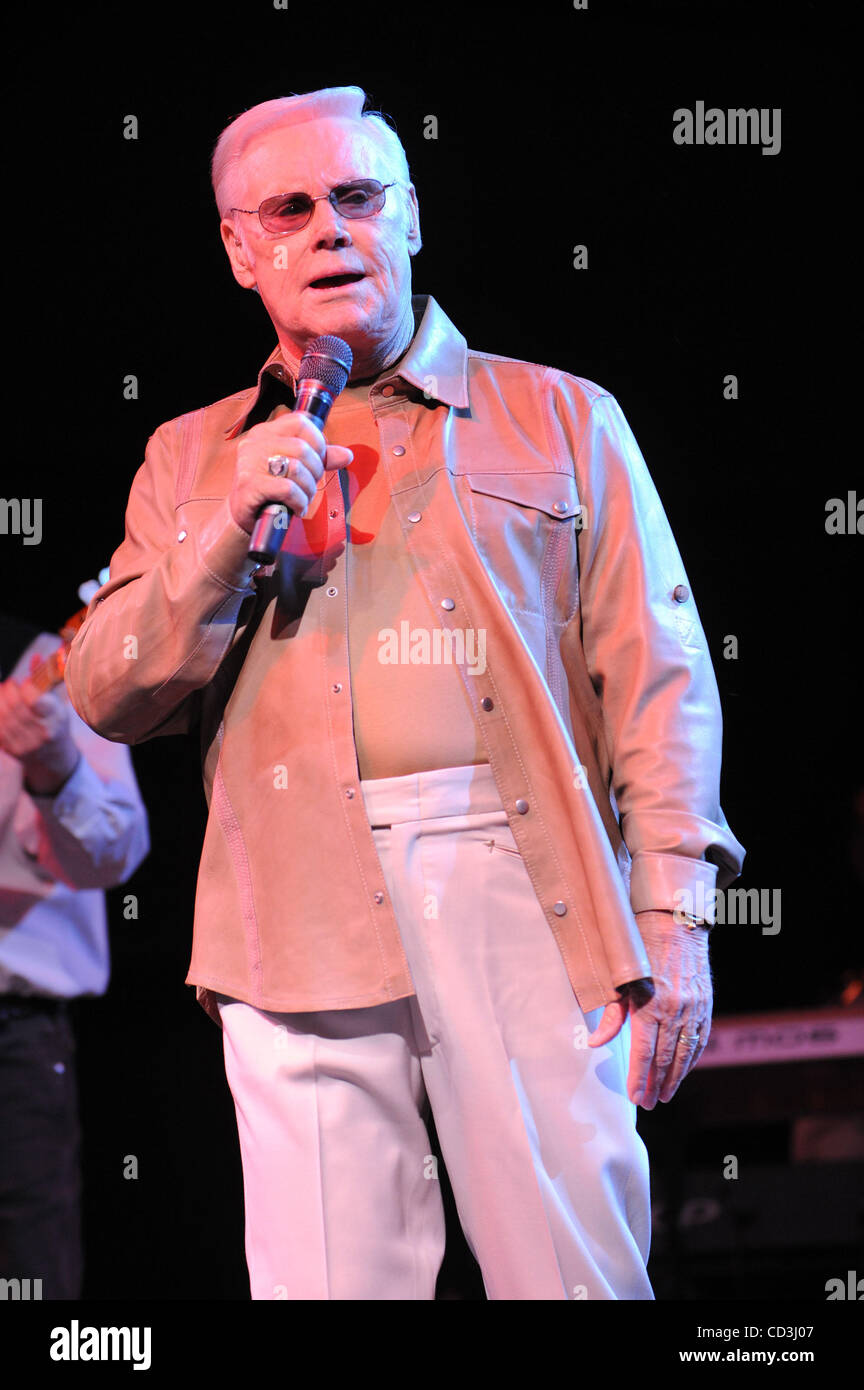 May 3, 2008 - Indio, California; USA - Legendary Singer GEORGE JONES ...