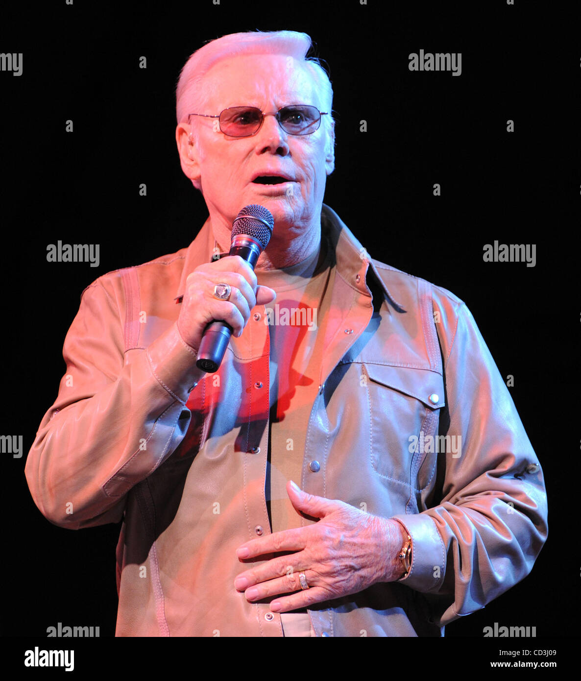 May 3, 2008 - Indio, California; USA - Legendary Singer GEORGE JONES ...