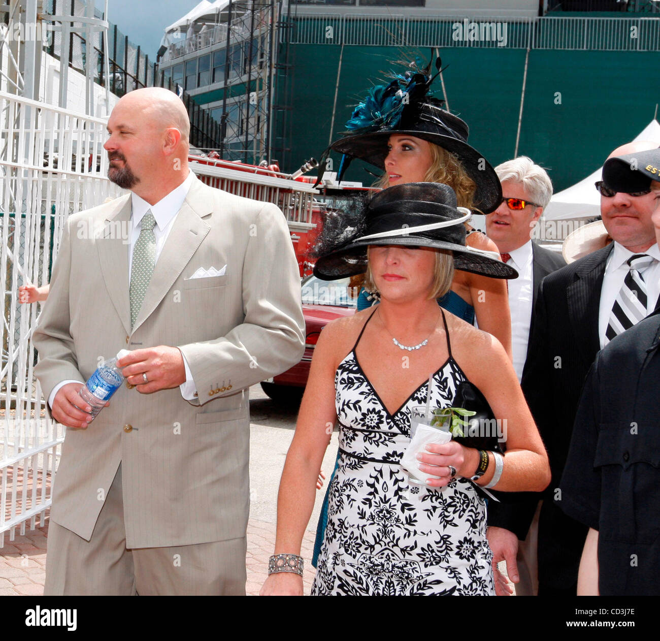 Major League Baseball pitcher David Wells arrived at the 134th running ...