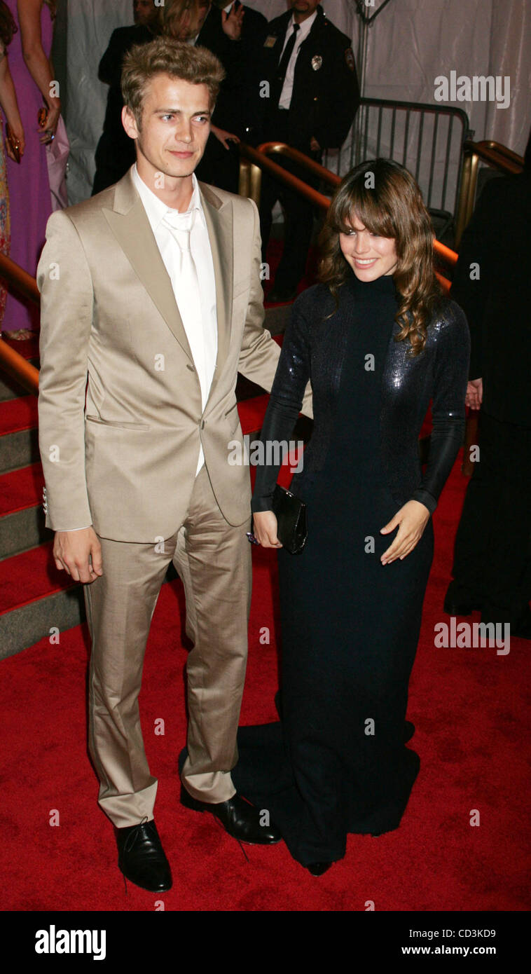 May 05, 2008 - New York, NY, USA - Actor HAYDEN CHRISTENSEN and RACHEL ...