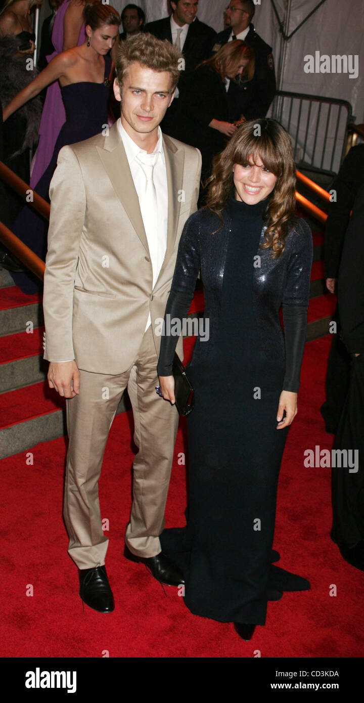 May 05, 2008 - New York, NY, USA - Actor HAYDEN CHRISTENSEN and RACHEL ...