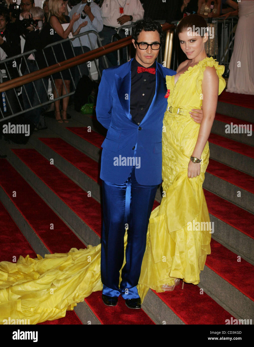 May 05, 2008 - New York, NY, USA -Designer ZAC POSEN and actress KATE ...