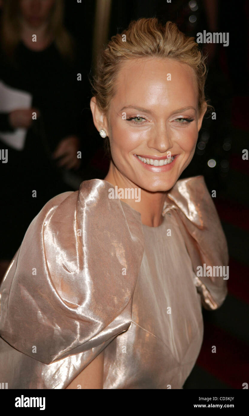 May 05, 2008 - New York, NY, USA - Model AMBER VALLETTA at the ...