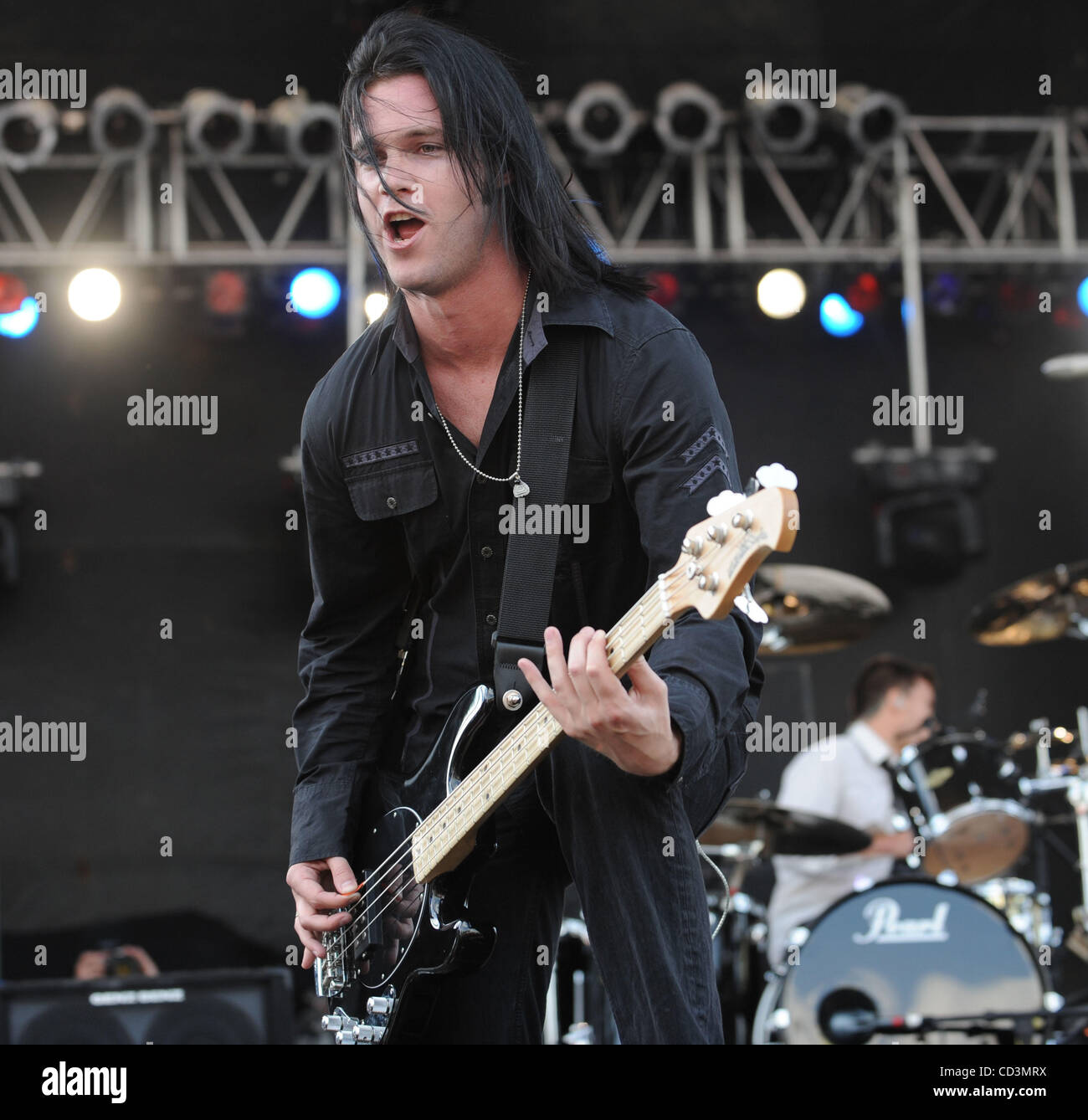 May 17, 2008 - Columbus, Ohio; USA - Bass Guitarist LEWIS "BIG LEW ...