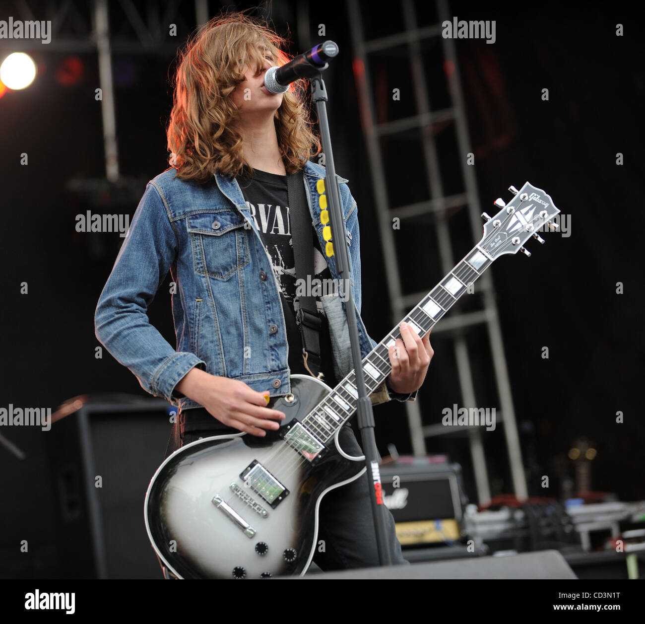 May 17, 2008 - Columbus, Ohio; USA -Musicians DRIVE A perform live as ...