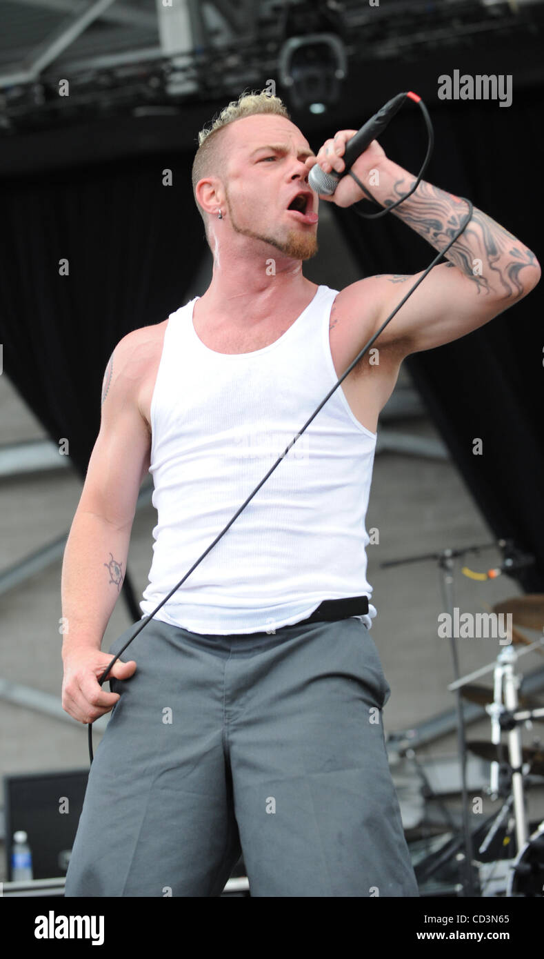 May 18, 2008 - Columbus, Ohio; USA - Singer IVAN "GHOST" MOODY of the ...