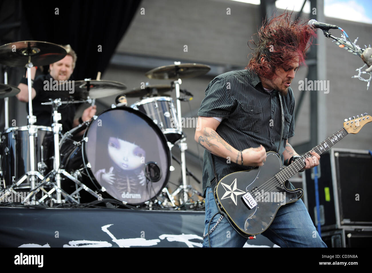 May 18, 2008 - Columbus, Ohio; USA - Singer SHAUN MORGAN of the band ...