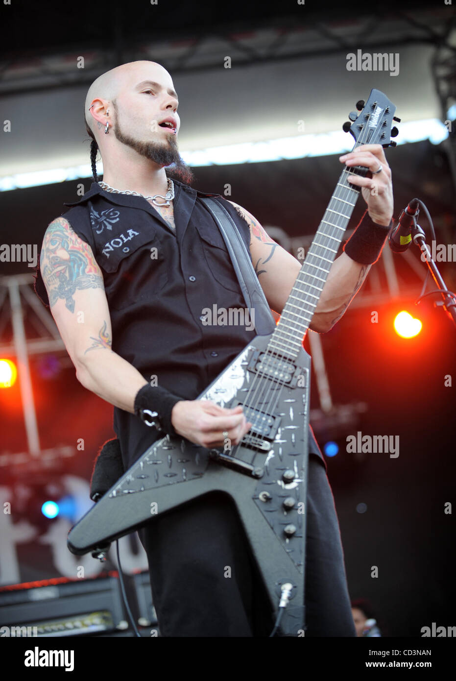 May 18, 2008 - Columbus, Ohio; USA - Guitarist C.J. PIERCE of the band ...