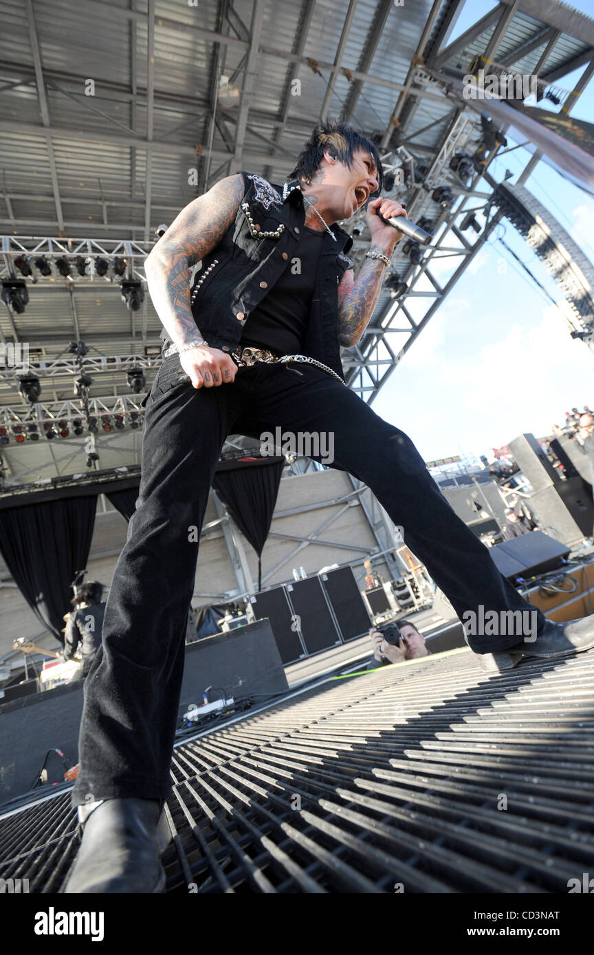 May 18, 2008 - Columbus, Ohio; USA - Singer JACOBY SHADDIX of the band ...