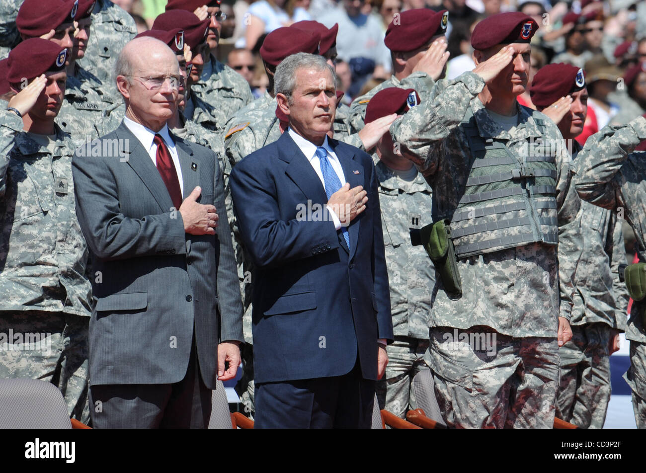 May 22, 2008 - Fort Bragg, North Carolina, USA - Secretary of the Army ...