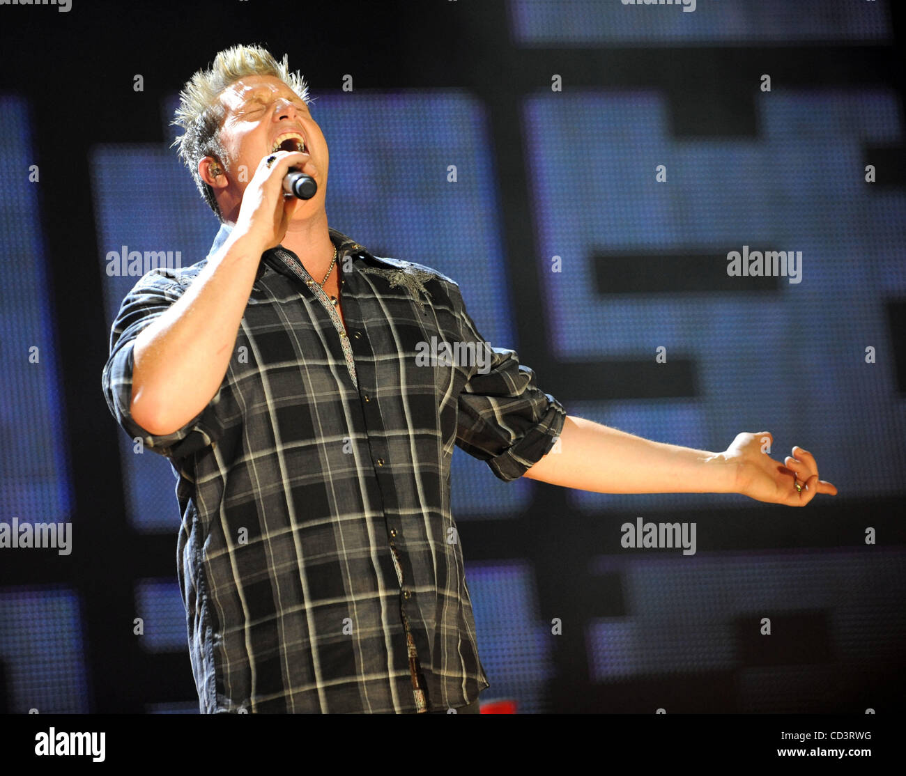 Jun 5, 2008 - Nashville, Tennessee; USA - Singer GARY LEVOX of the band ...