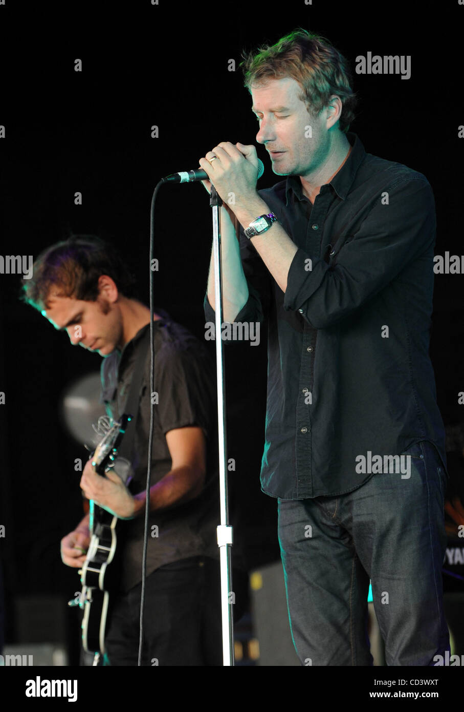 Jun 10, 2008 - Raleigh, North Carolina; USA -(L-R) Guitarist BRYAN ...