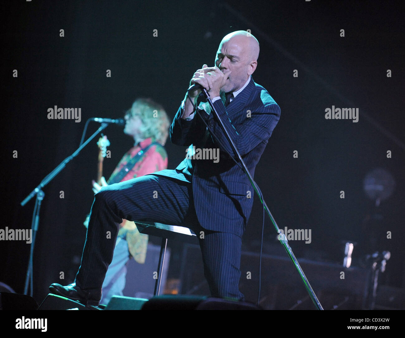 Jun 10, 2008 - Raleigh, North Carolina; USA - Singer MICHAEL STIPE of ...