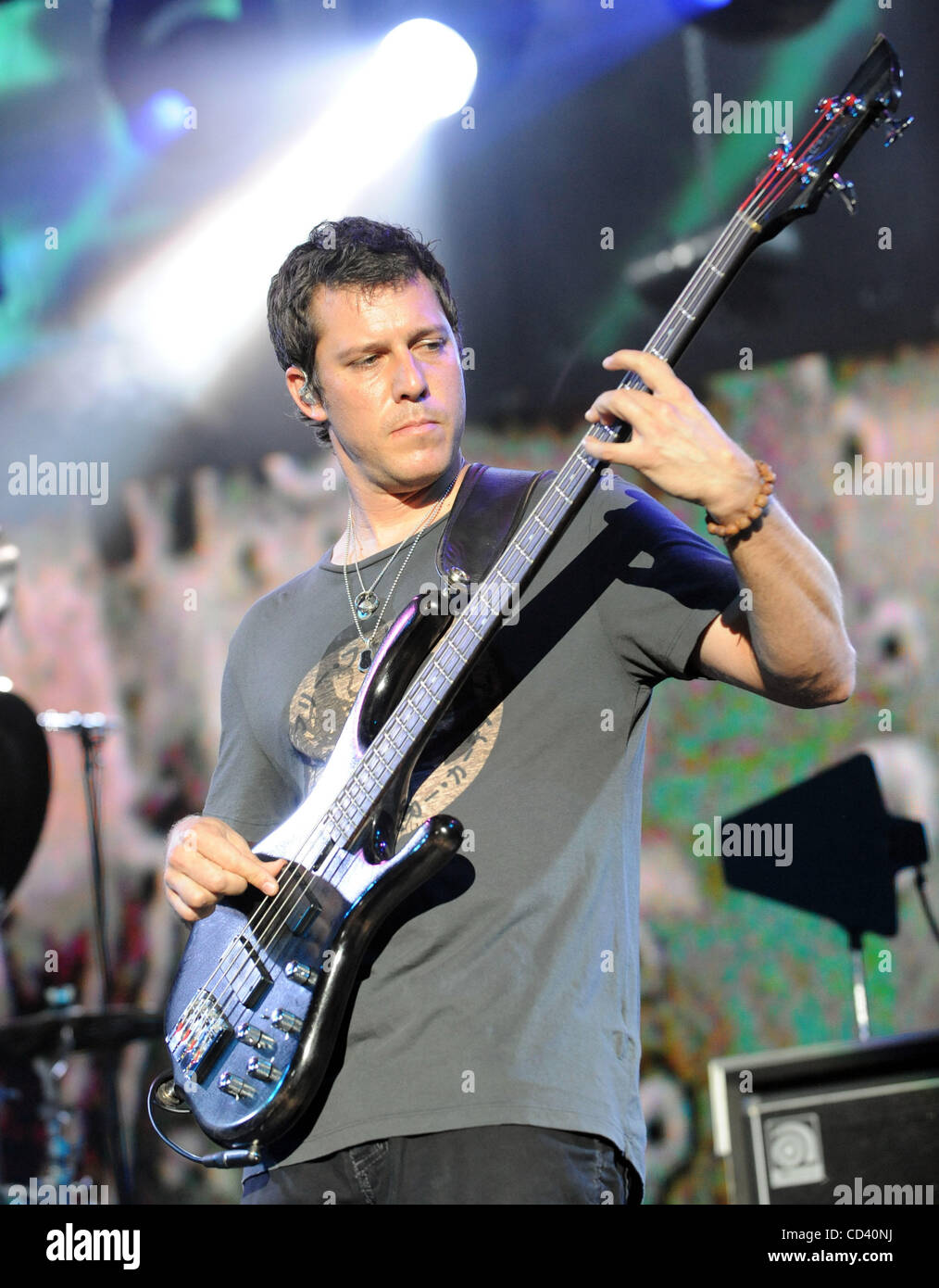 Jul 2, 2008 - Raleigh, North Carolina; USA - Bass Guitarist STEFAN ...