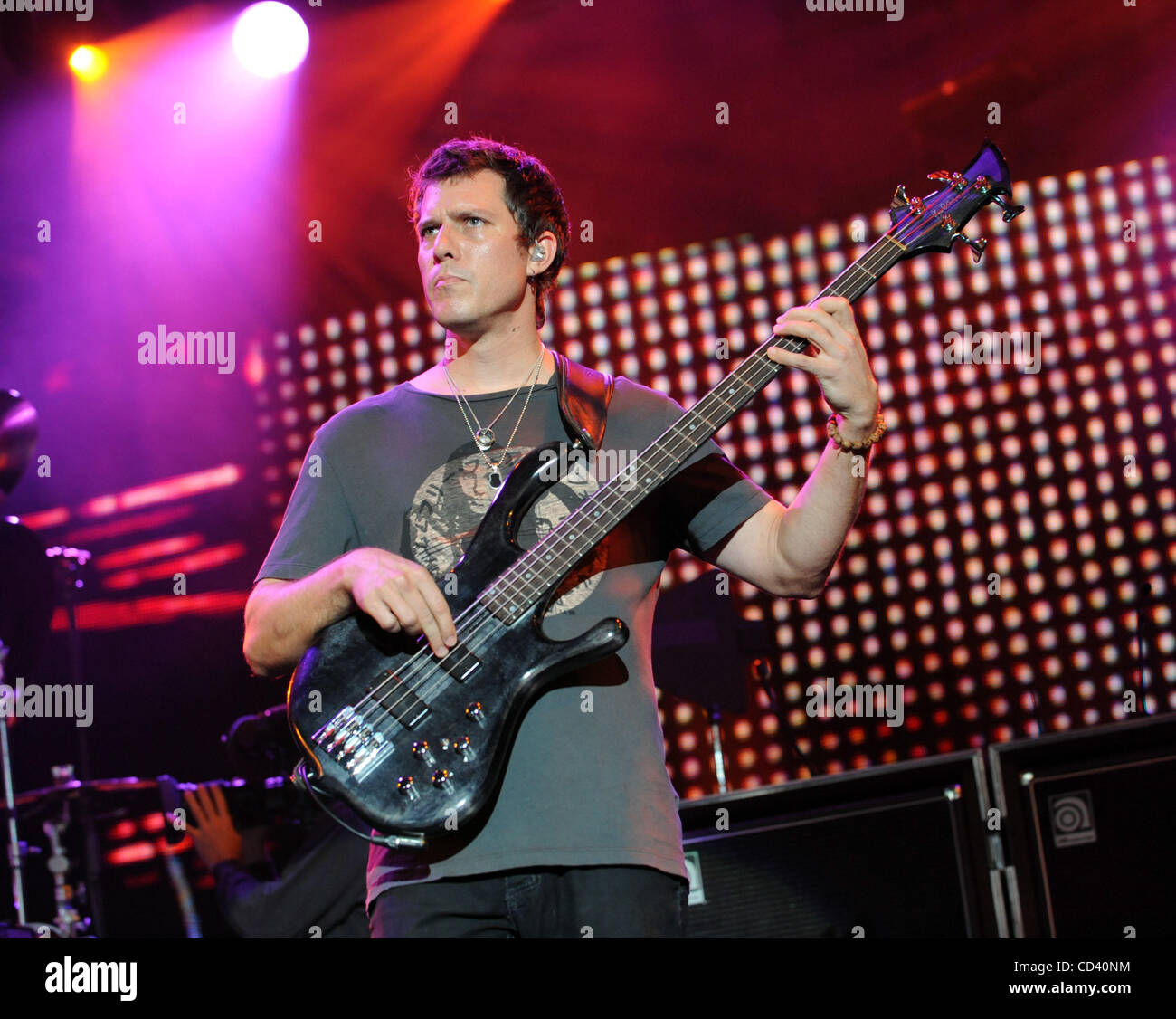 Jul 2, 2008 - Raleigh, North Carolina; USA - Bass Guitarist STEFAN ...