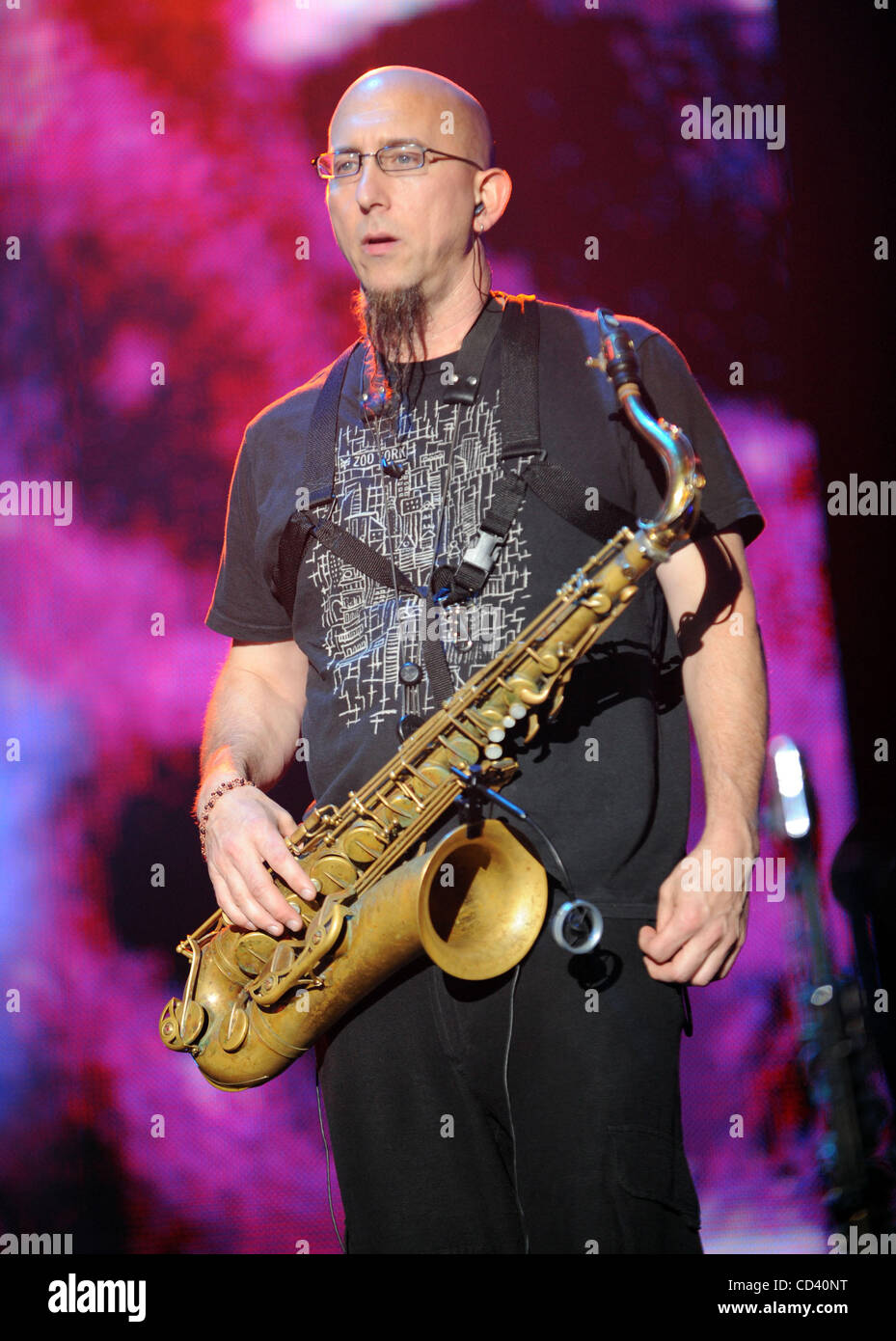 Jul 2, 2008 - Raleigh, North Carolina; USA - Saxophnist JEFF COFFIN ...