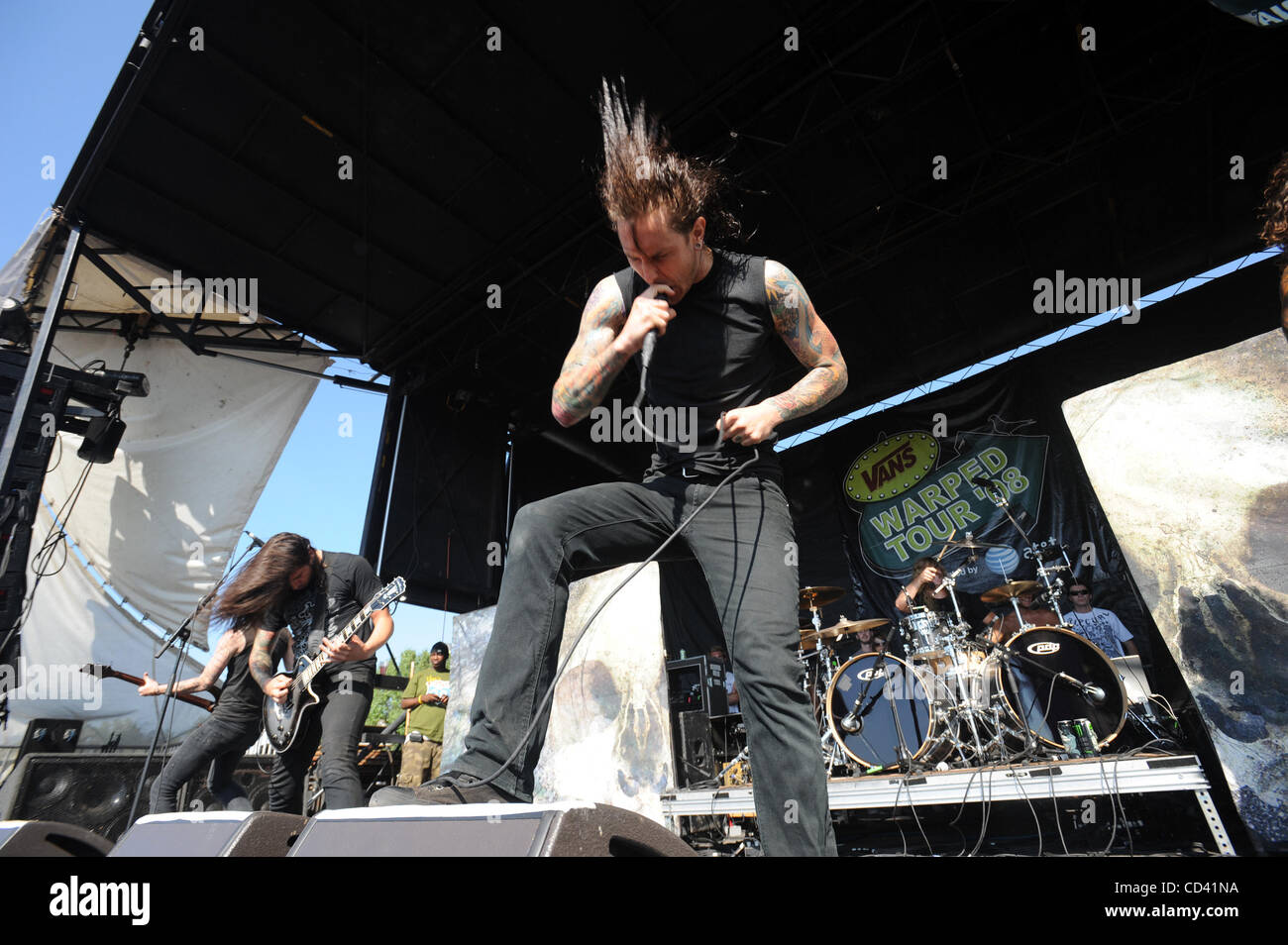 Jul 14, 2008 - Charlotte, North Carolina; USA - Singer TIM LAMBESIS of ...
