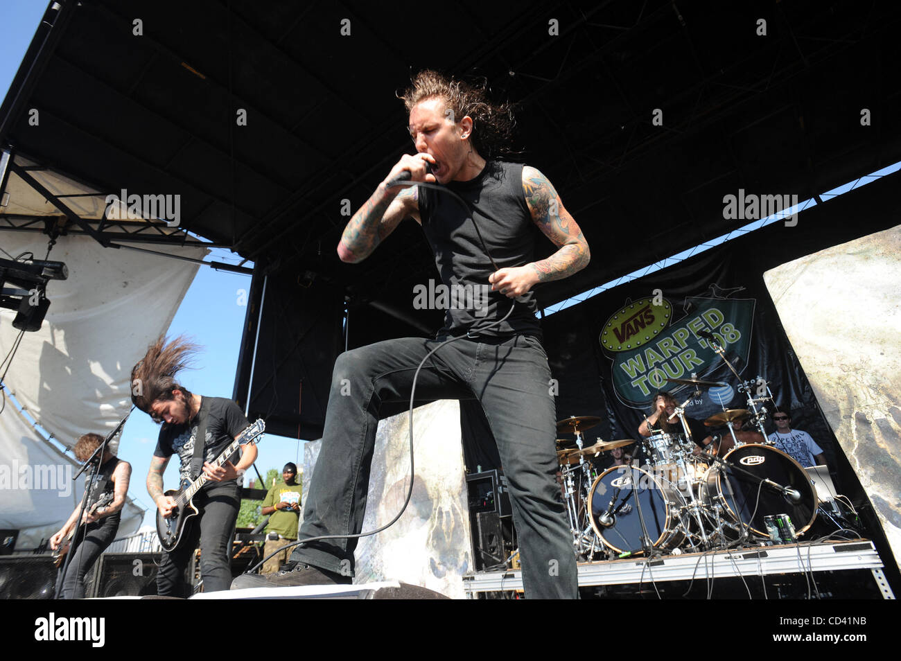 Jul 14, 2008 - Charlotte, North Carolina; USA - Singer TIM LAMBESIS of ...