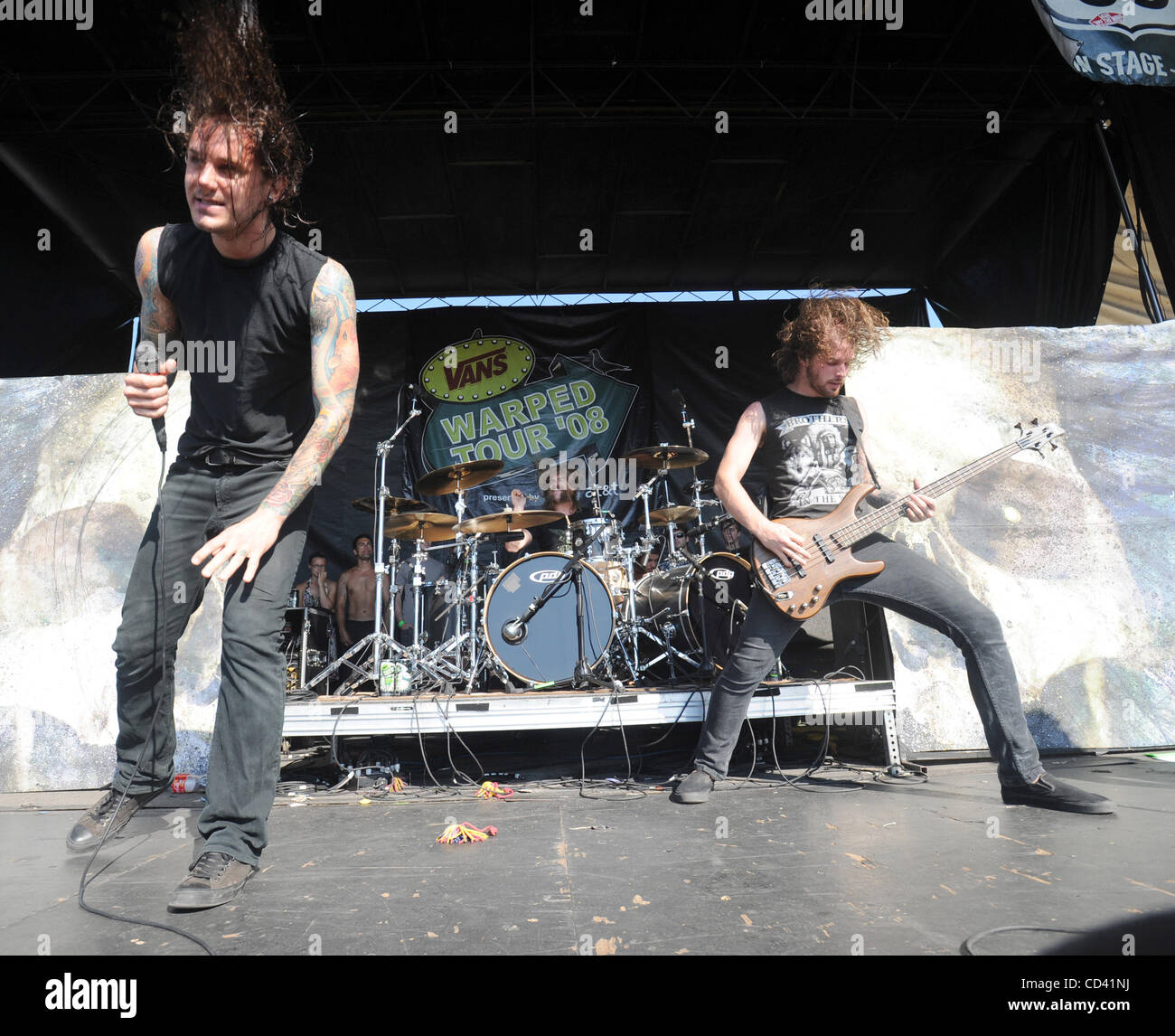 Jul 14, 2008 - Charlotte, North Carolina; USA - (L-R) Singer TIM ...