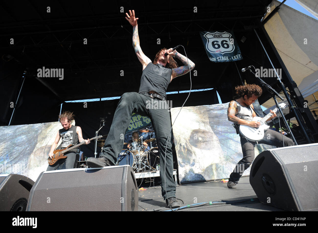 Jul 14, 2008 - Charlotte, North Carolina; USA - Singer TIM LAMBESIS of ...
