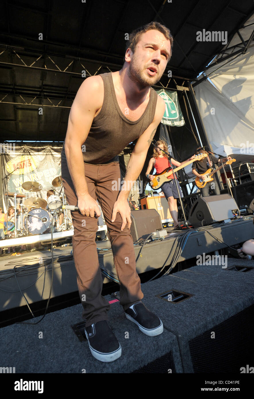 Jul 14, 2008 - Charlotte, North Carolina; USA - Singer MAX BEMIS of the ...