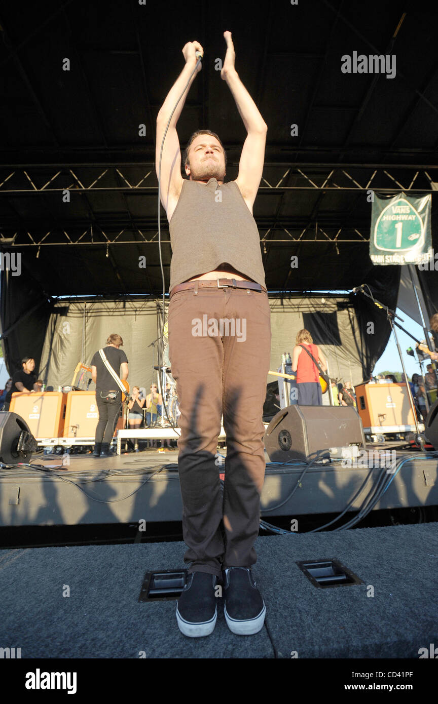 Jul 14, 2008 - Charlotte, North Carolina; USA - Singer MAX BEMIS of the ...