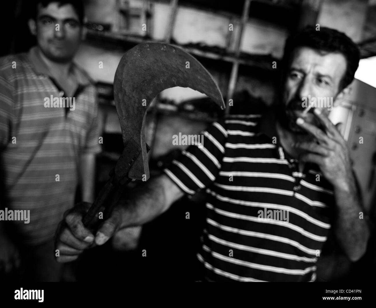 July, 12, 2008 - Diyarbair, Turkey - Piran Baran, 45, who has been ...