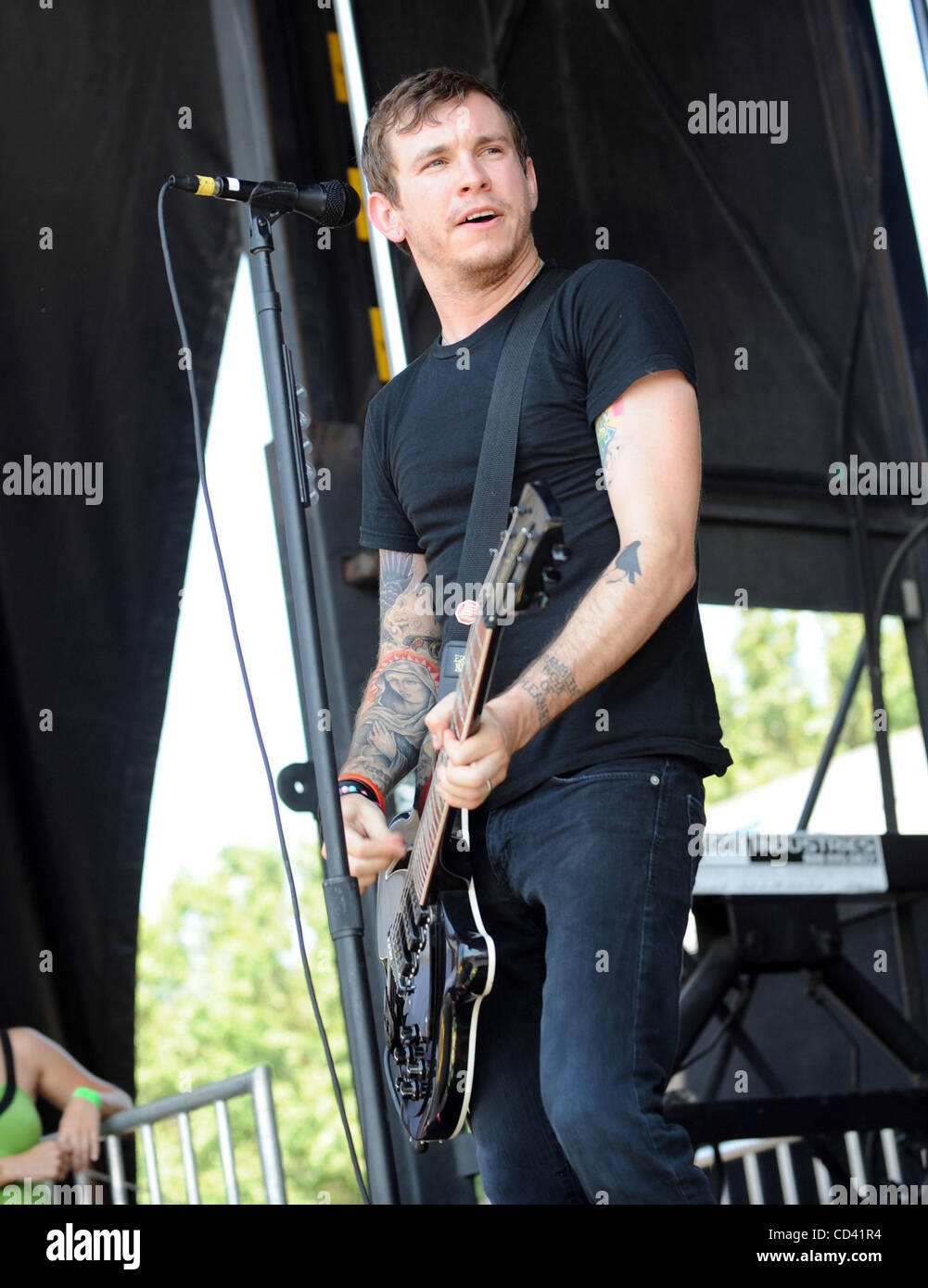 Jul 14, 2008 - Charlotte, North Carolina; USA - Singer TOM GABEL of the ...