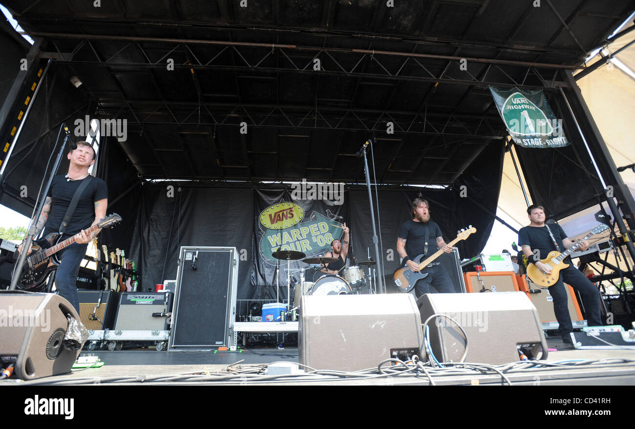 Jul 14, 2008 - Charlotte, North Carolina; USA - Singer TOM GABEL of the ...