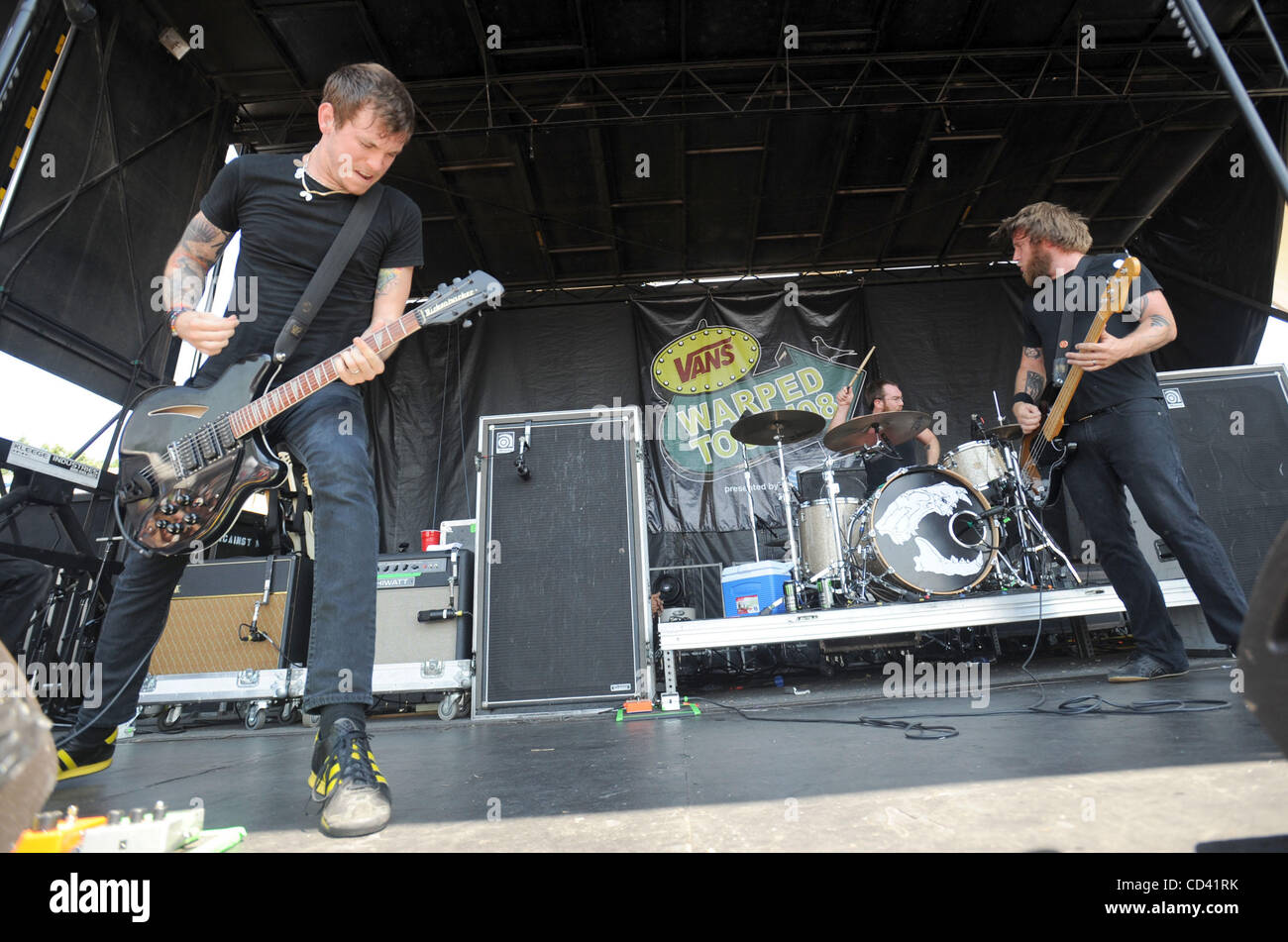 Jul 14, 2008 - Charlotte, North Carolina; USA - (R-L) Bass Guitarist ...