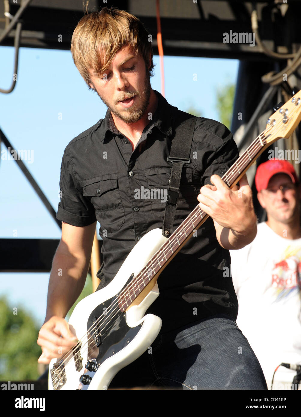 Jul 14, 2008 - Charlotte, North Carolina; USA - Bass Guitarist DEON ...
