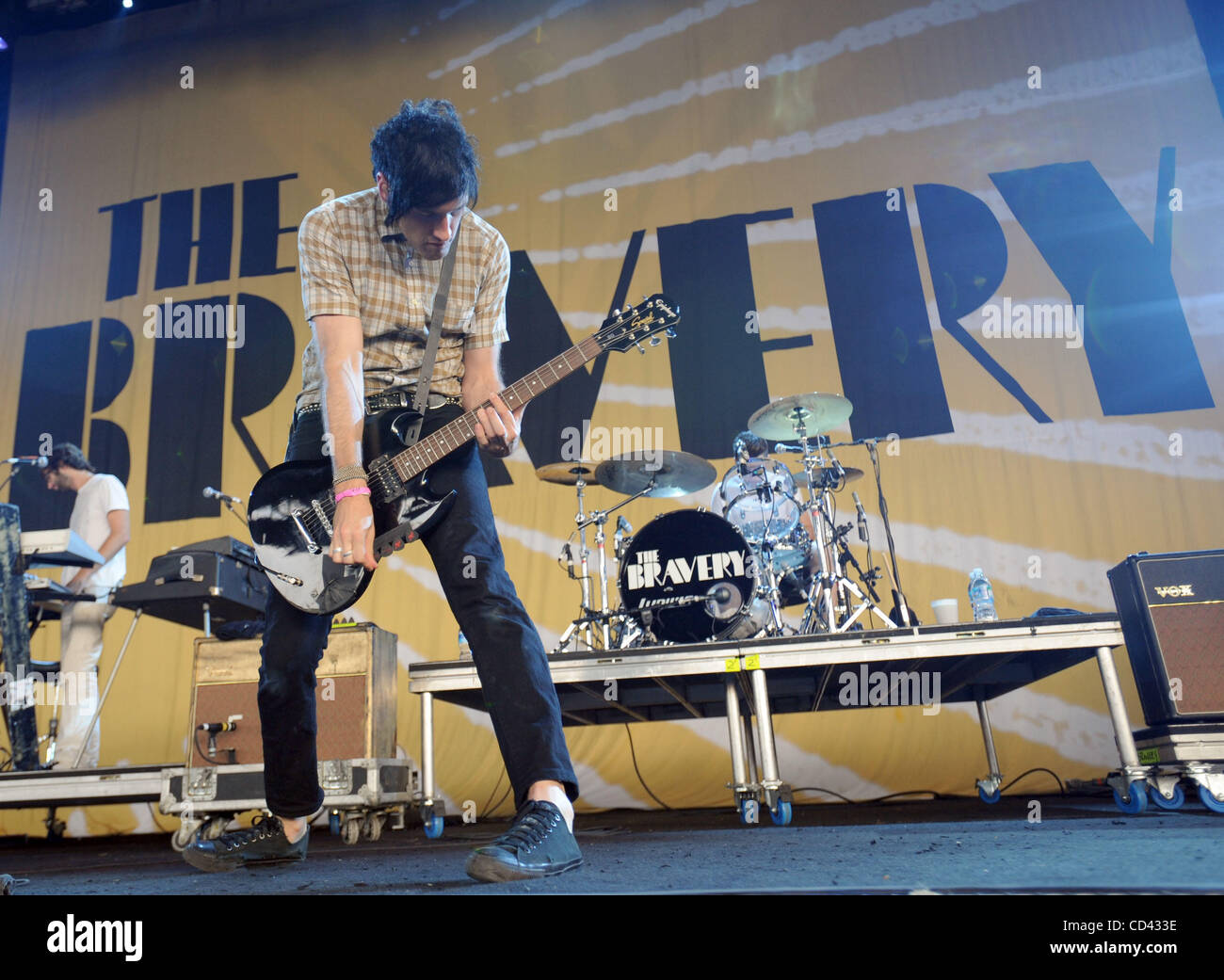 July 25, 2008 - Raleigh, North Carolina; USA - Singer / Guitarist SAM ...
