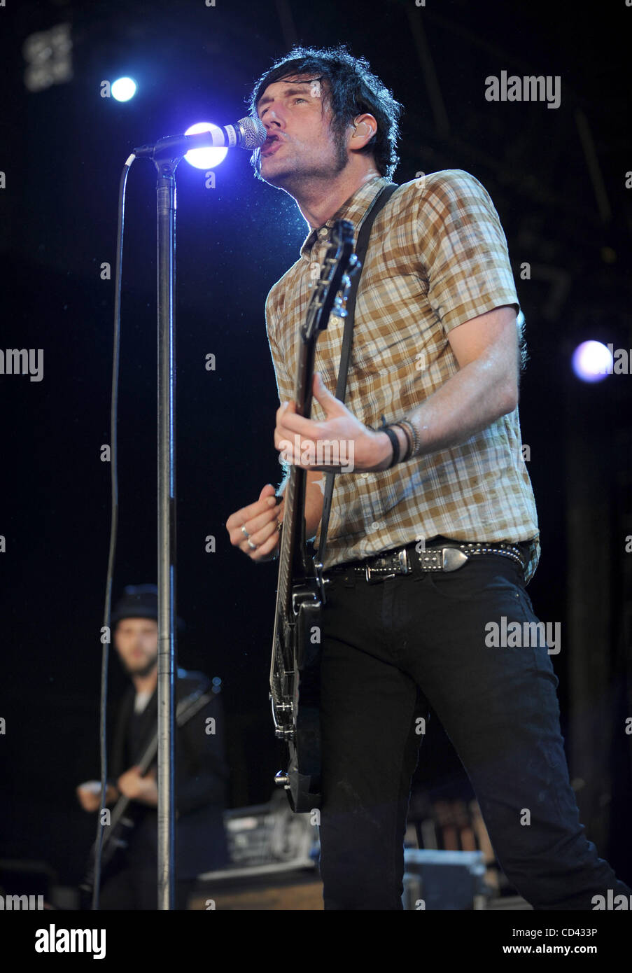 July 25, 2008 - Raleigh, North Carolina; USA - Singer / Guitarist SAM ...