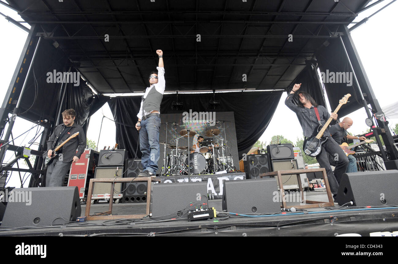 July 25, 2008 - Raleigh, North Carolina; USA - Singer JESSE HASEK of ...