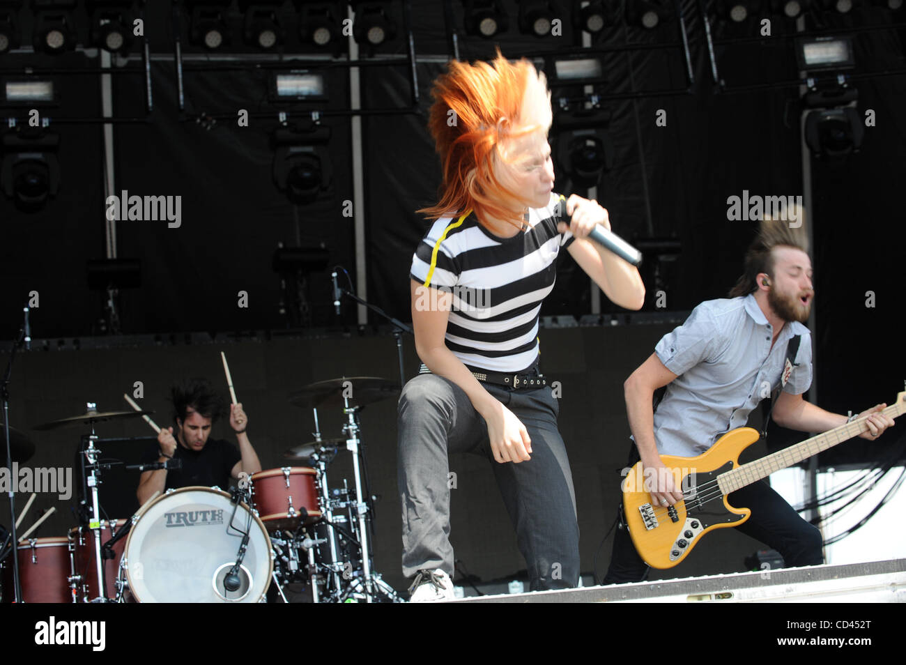 Aug 10, 2008 - Baltimore, Maryland, USA - Singer HAYLEY WILLIAMS of the ...