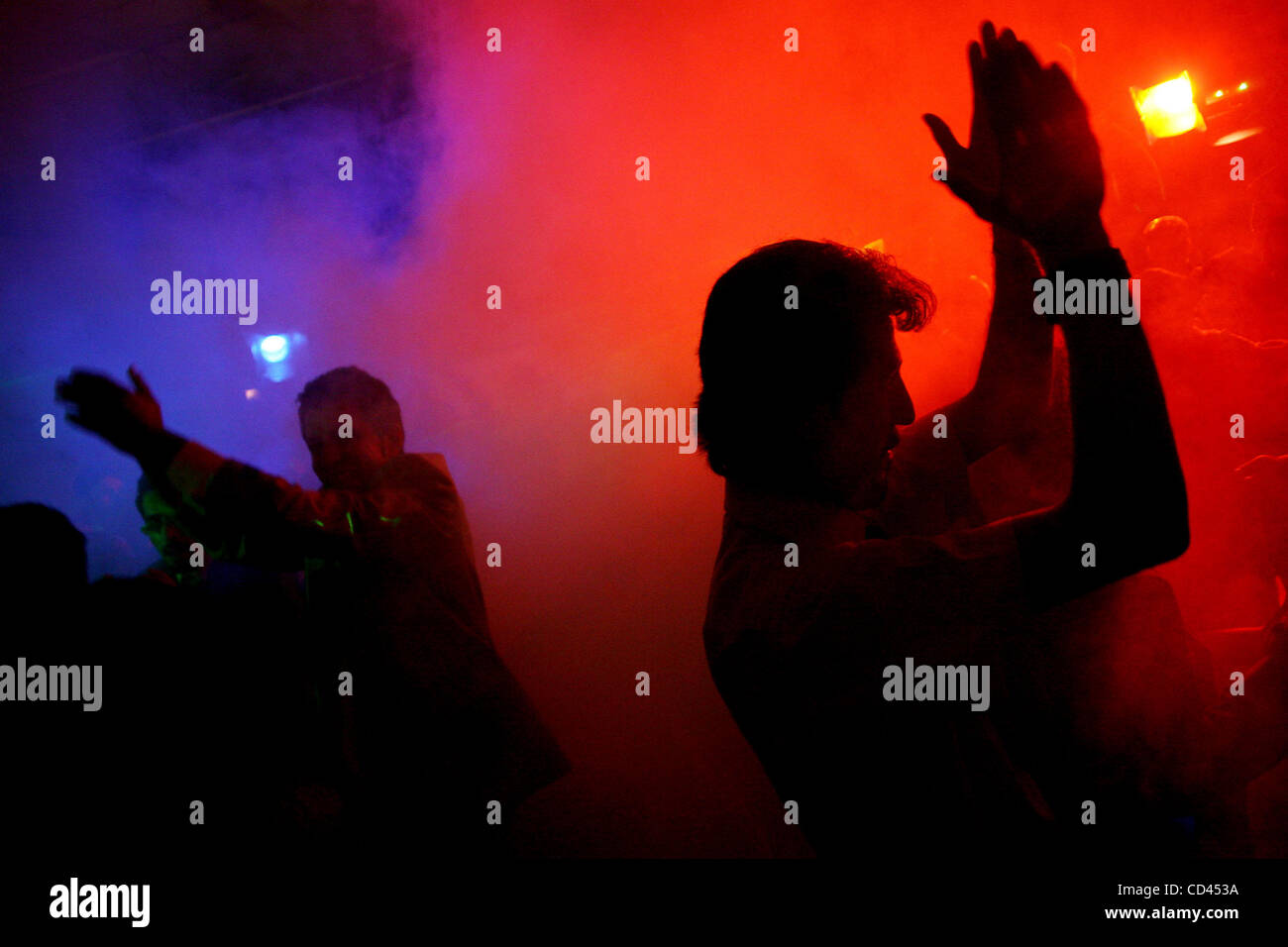 2008/08/10: Iranian young men dance during a wedding party in Urumia in ...