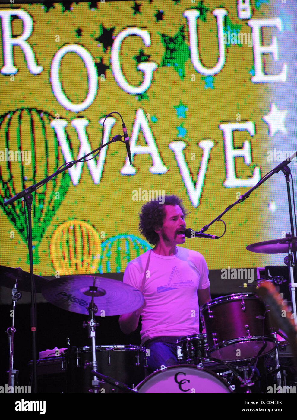 Aug 12, 2008 - Raleigh, North Carolina, USA - Drummer PAT SPURGEON of ...