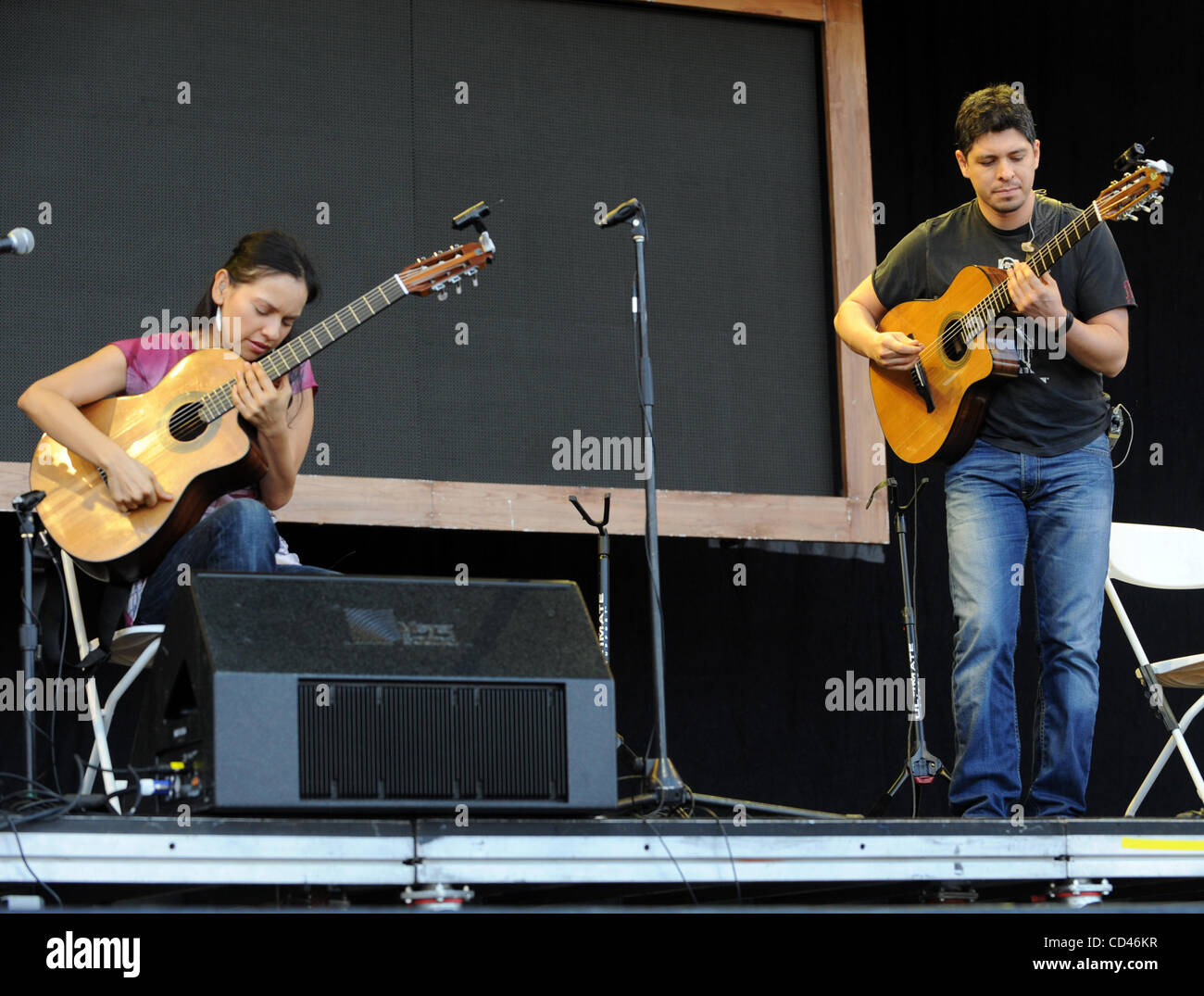 Aug 24, 2008 - San Francisco, California USA - (L-R) Guitarist GABRIELA ...
