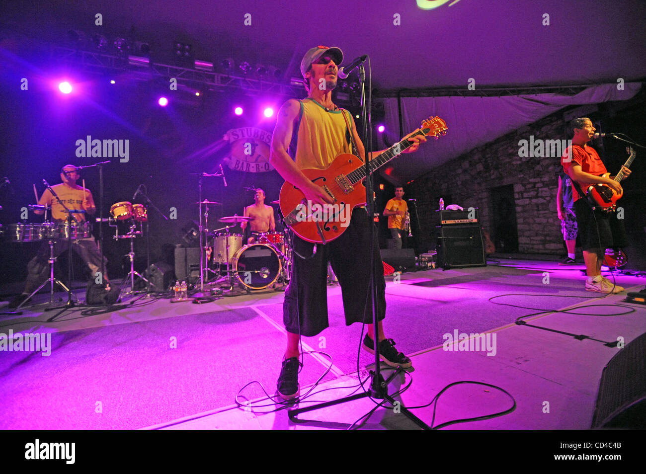Sept 25, 2008 - Austin, Texas; USA - Singer / Guitarist MANU CHAO ...