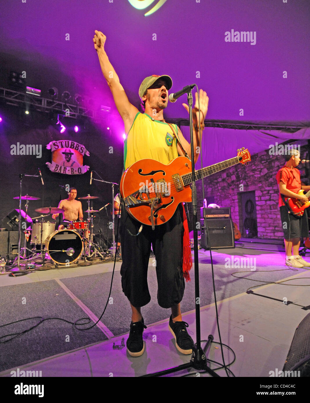 Sept 25, 2008 - Austin, Texas; USA - Singer / Guitarist MANU CHAO ...