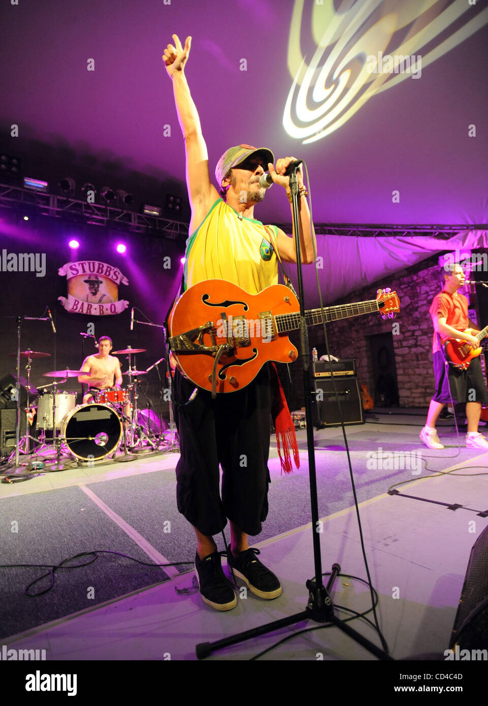 Sept 25, 2008 - Austin, Texas; USA - Singer / Guitarist MANU CHAO ...