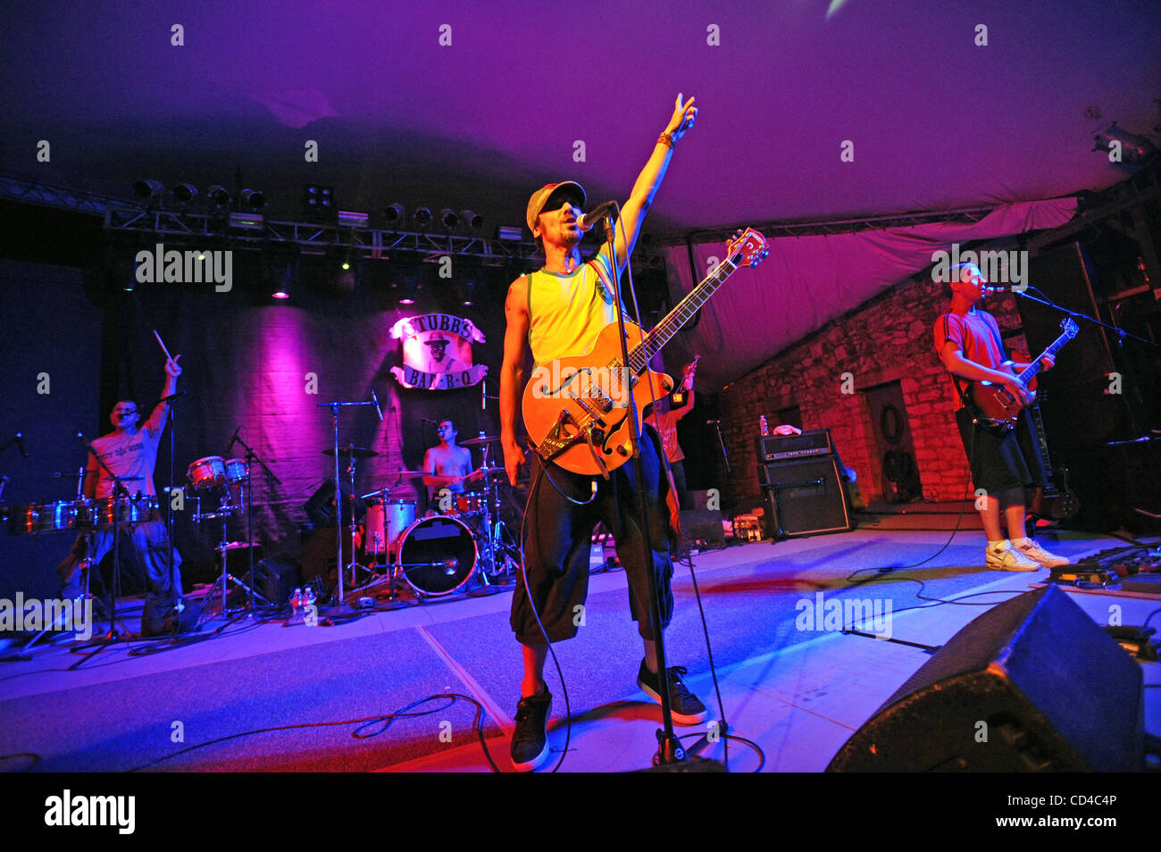 Sept 25, 2008 - Austin, Texas; USA - Singer / Guitarist MANU CHAO ...