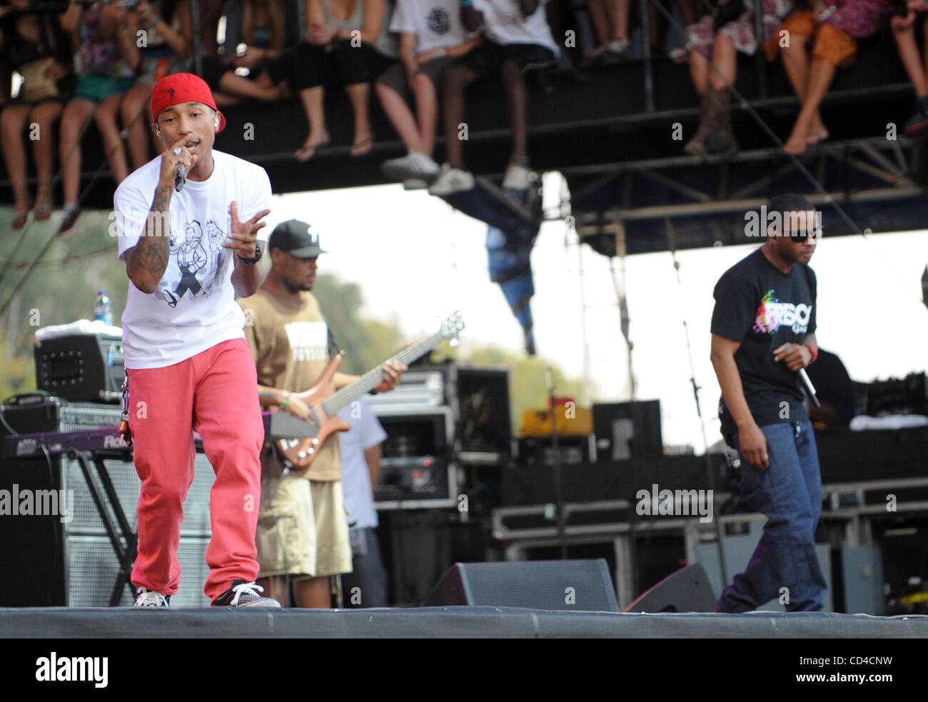 Sep 26, 2008 - Austin, Texas; USA - Musician PHARRELL WILLIAMS of the ...