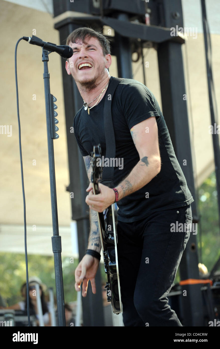 Sep 28, 2008 - Austin, Texas; USA - Singer/Guitarist TOM GABEL of the ...