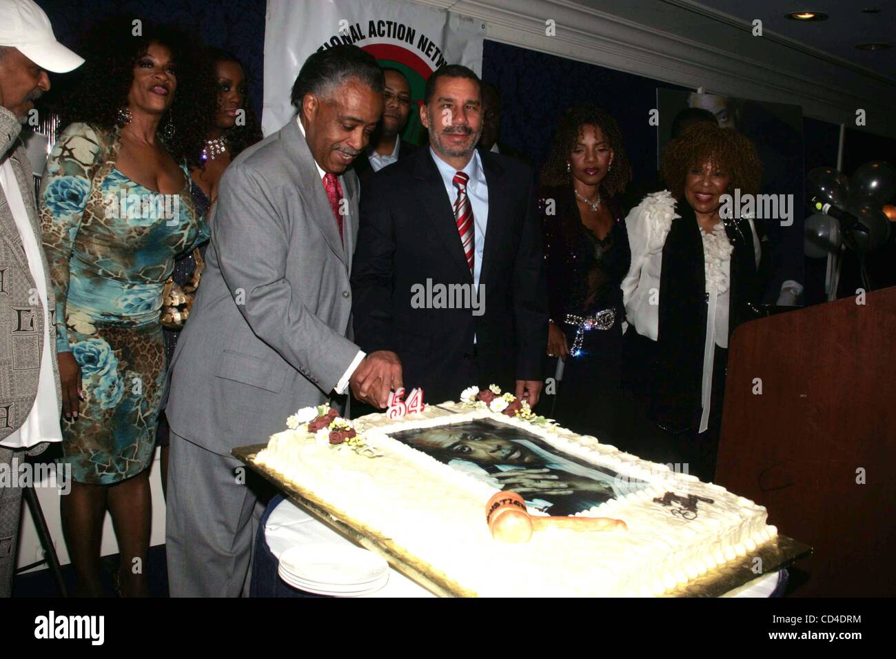 Oct. 3, 2008 - New York, New York, U.S. - AL SHARPTON'S 54TH BIRTHDAY ...