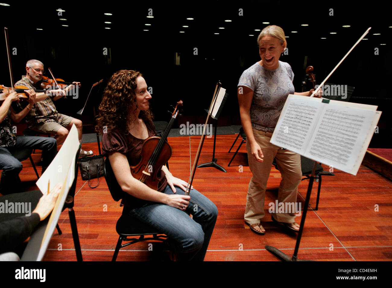 October 3, 2008 San Diego, CA San Diego Symphony's LENORA LEGGATT left ...